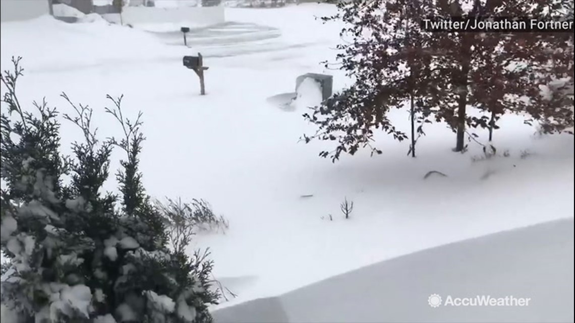 Rare October snowstorm hits central North Dakota | kare11.com