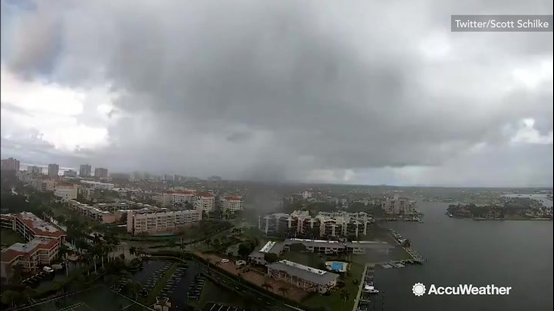 Timelapse of passing storm clouds over Naples, Florida | kare11.com