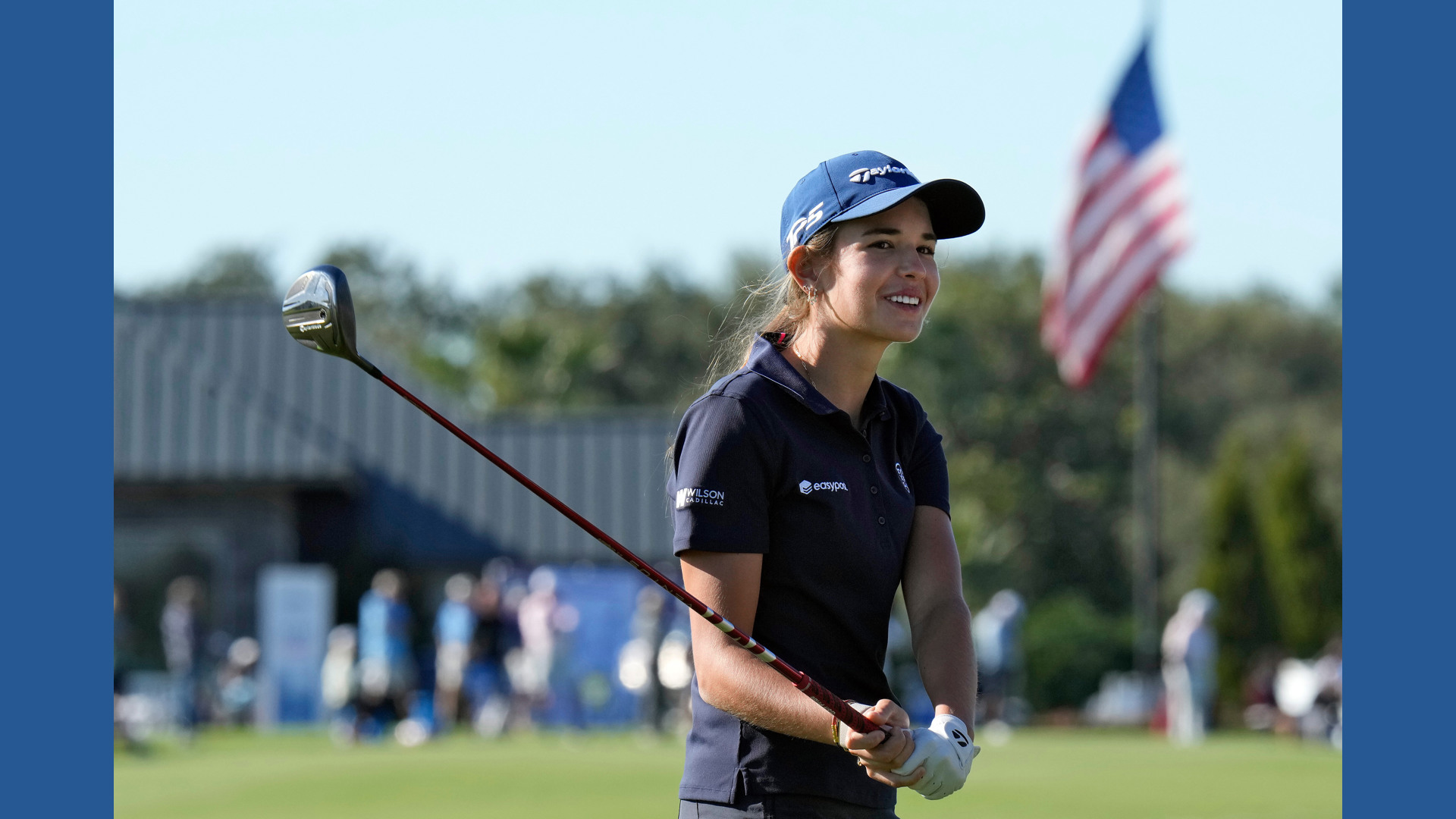 Grant, Kim share lead at The Annika. Kai Trump improves by 8 strokes ...