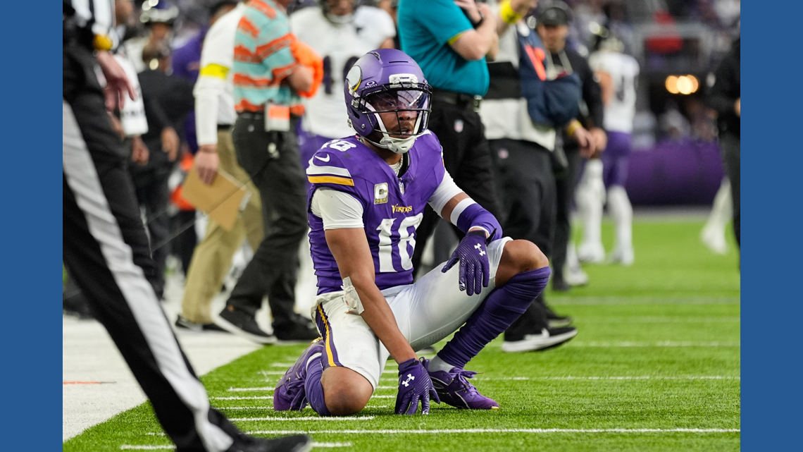 Justin Jefferson strives to get back in 'savage mode' to give lagging ...