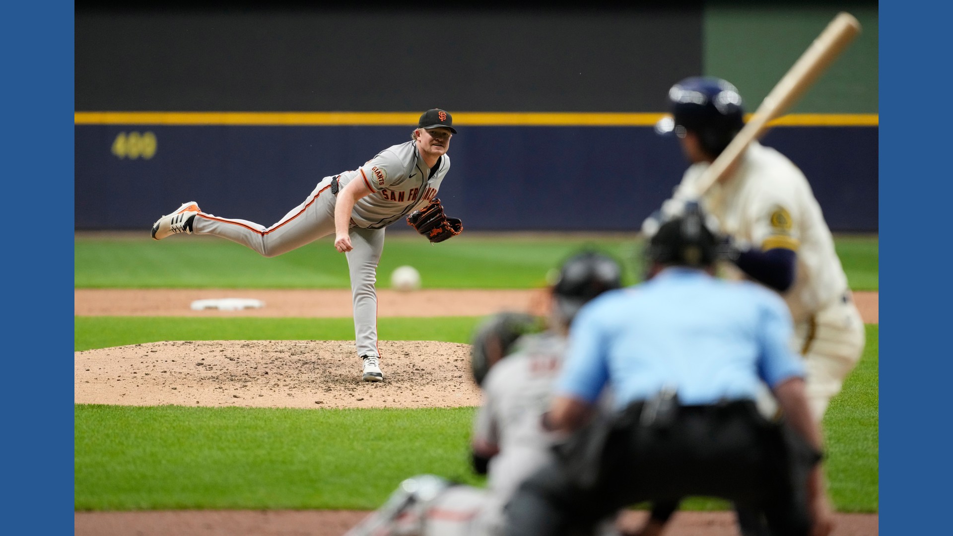 Webb and Bericoto lead the way as Giants hold off the Brewers 1-0 ...