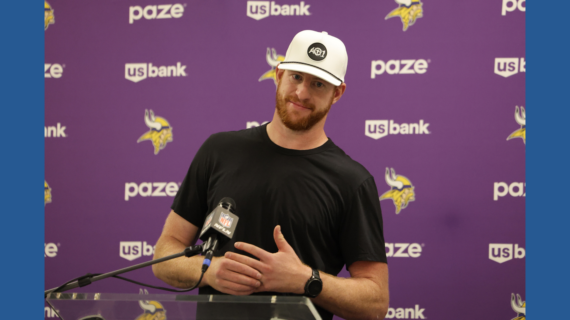 Vikings' Carson Wentz to IR with shoulder injury that requires season ...