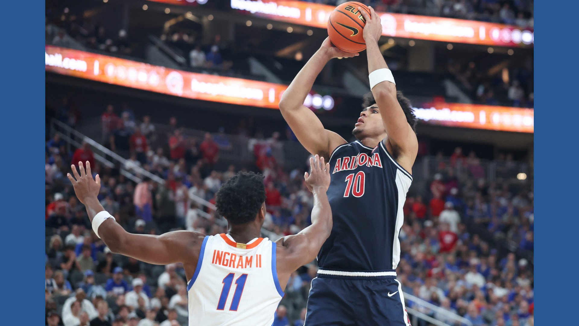 Koa Peat scores 30 as No. 13 Arizona upsets No. 3 Florida in season ...