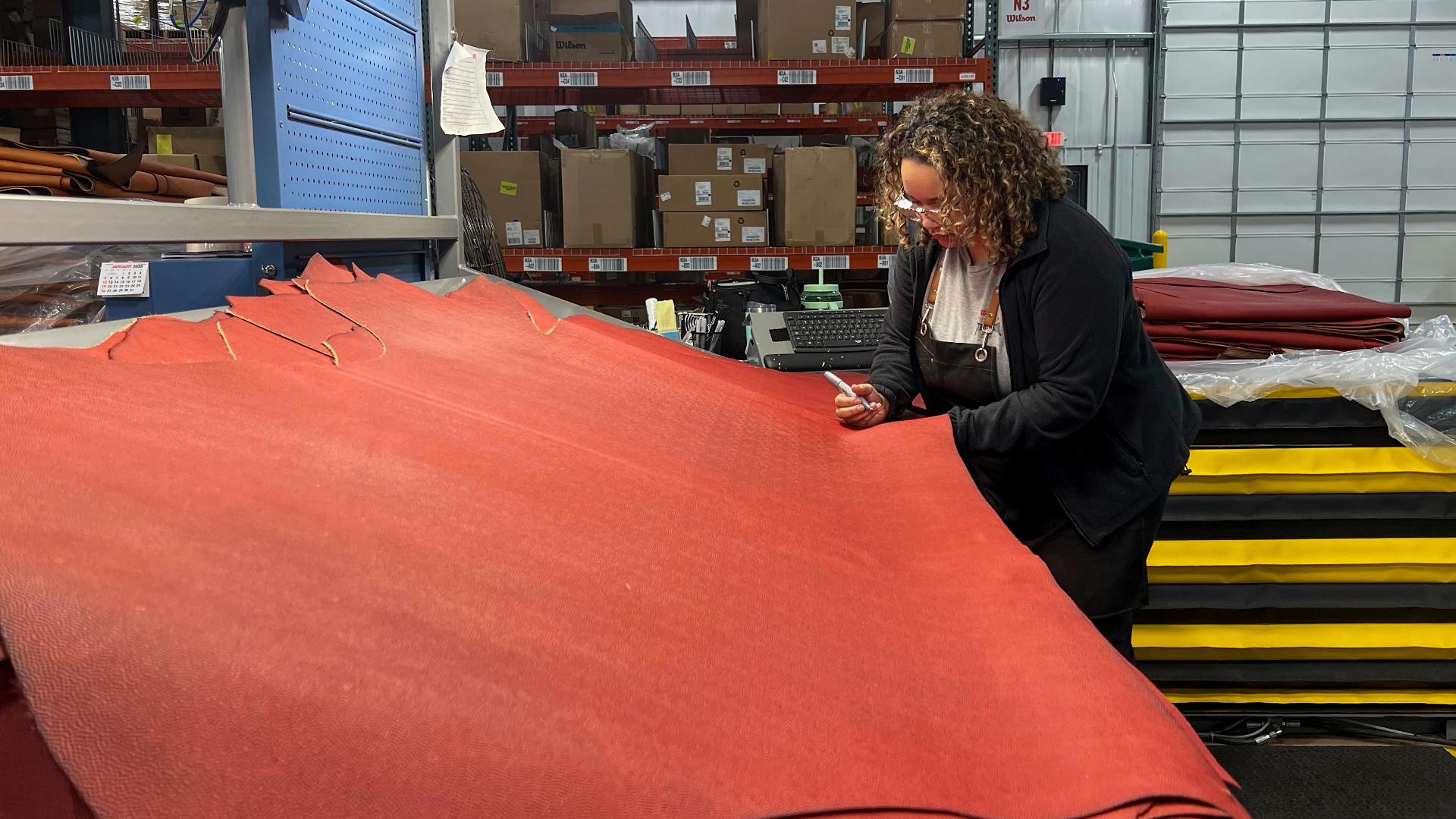 How are Super Bowl footballs made? Meet the people behind the 20-step ...