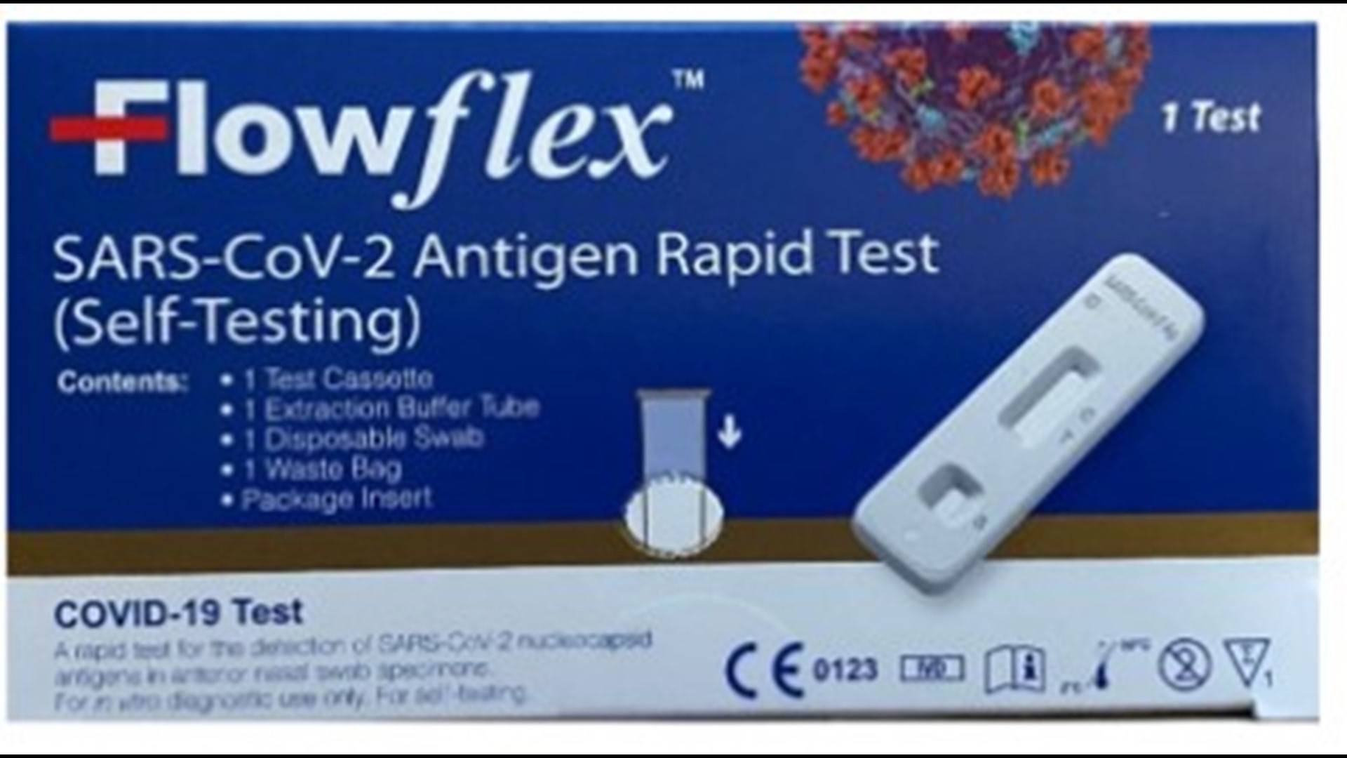 FDA warns to stop using one Flowflex COVID test. The other is OK ...