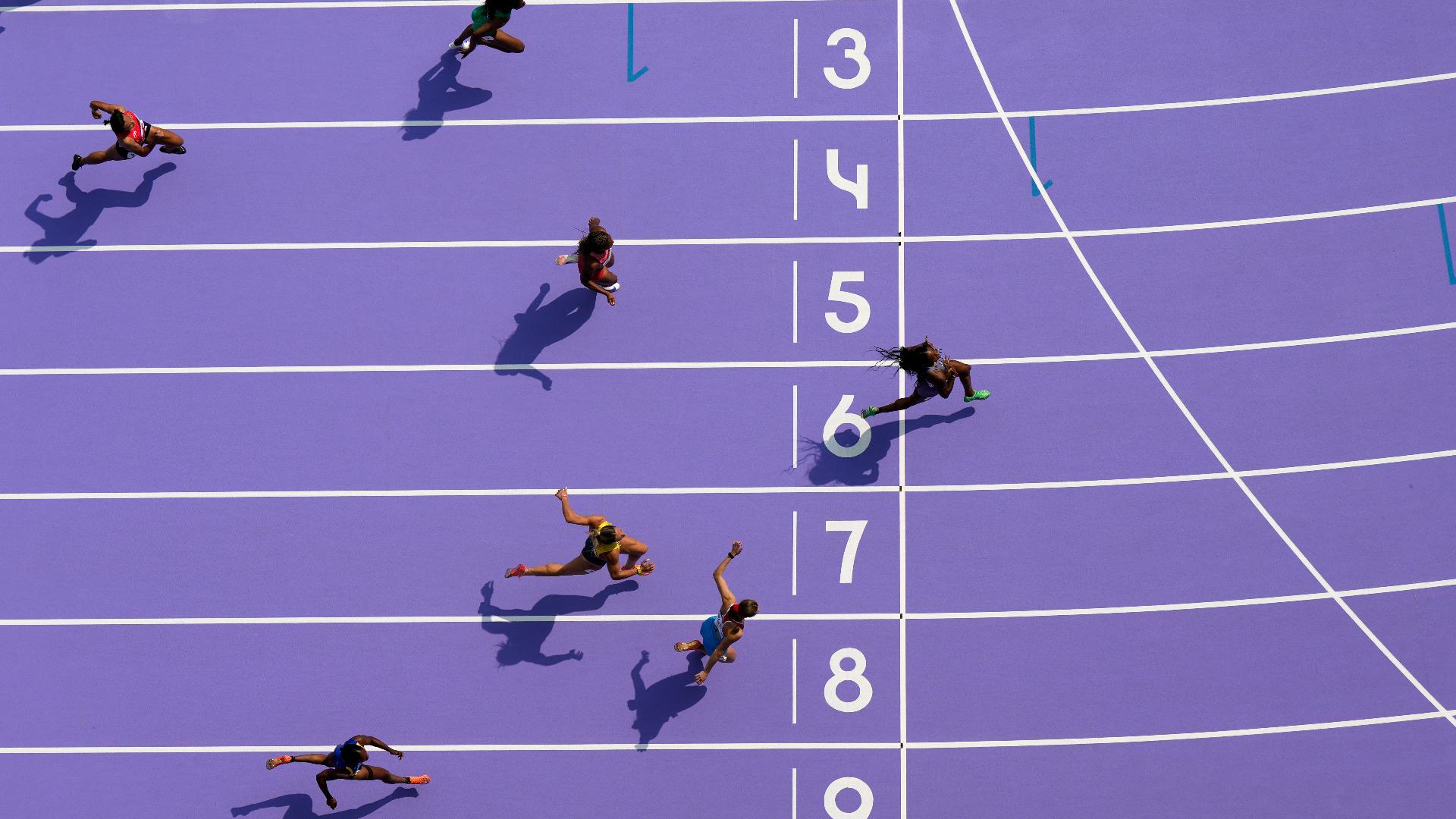 Why is the Olympic track purple? | kare11.com