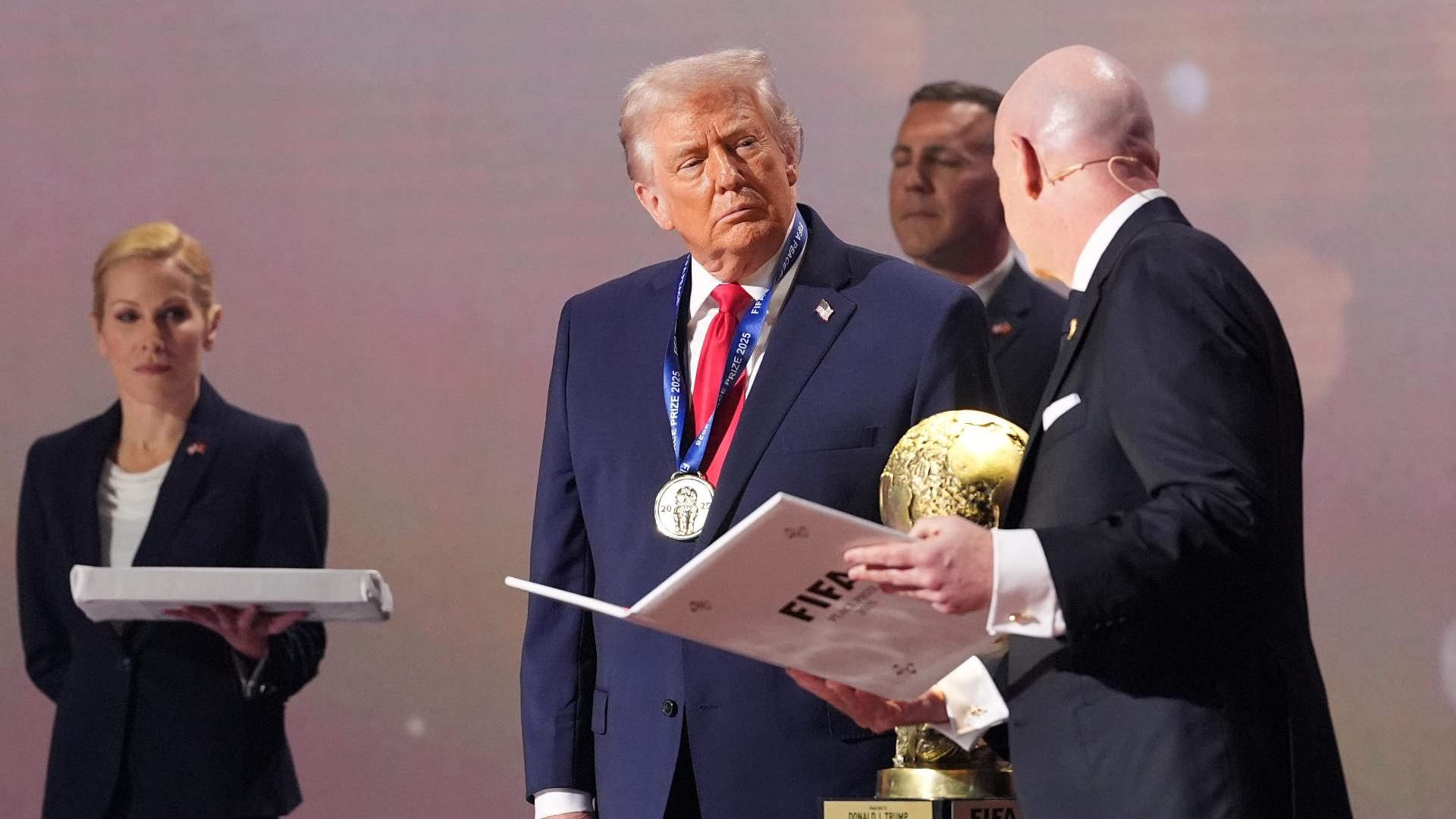 What is the FIFA Peace Prize? New award given to President Trump at ...