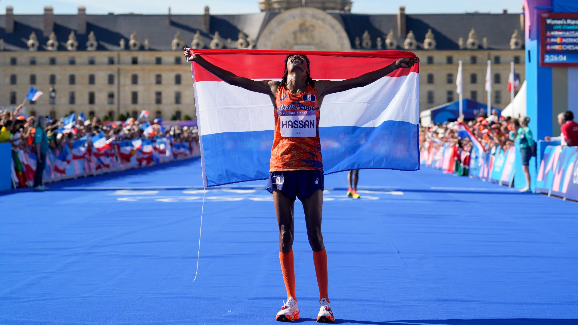 Sifan Hassan wins women's marathon at Paris Olympics | kare11.com