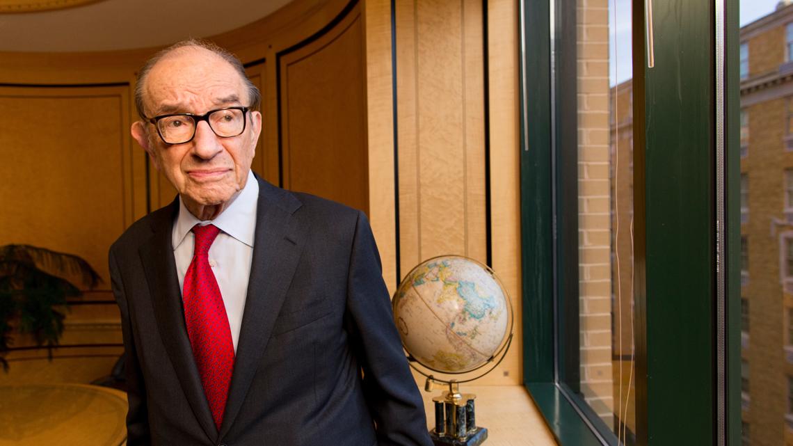 Alan Greenspan, former chair of the Federal Reserve, has died at age ...