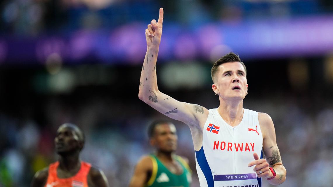 Norway wins 5,000m race, US runner makes history | kare11.com