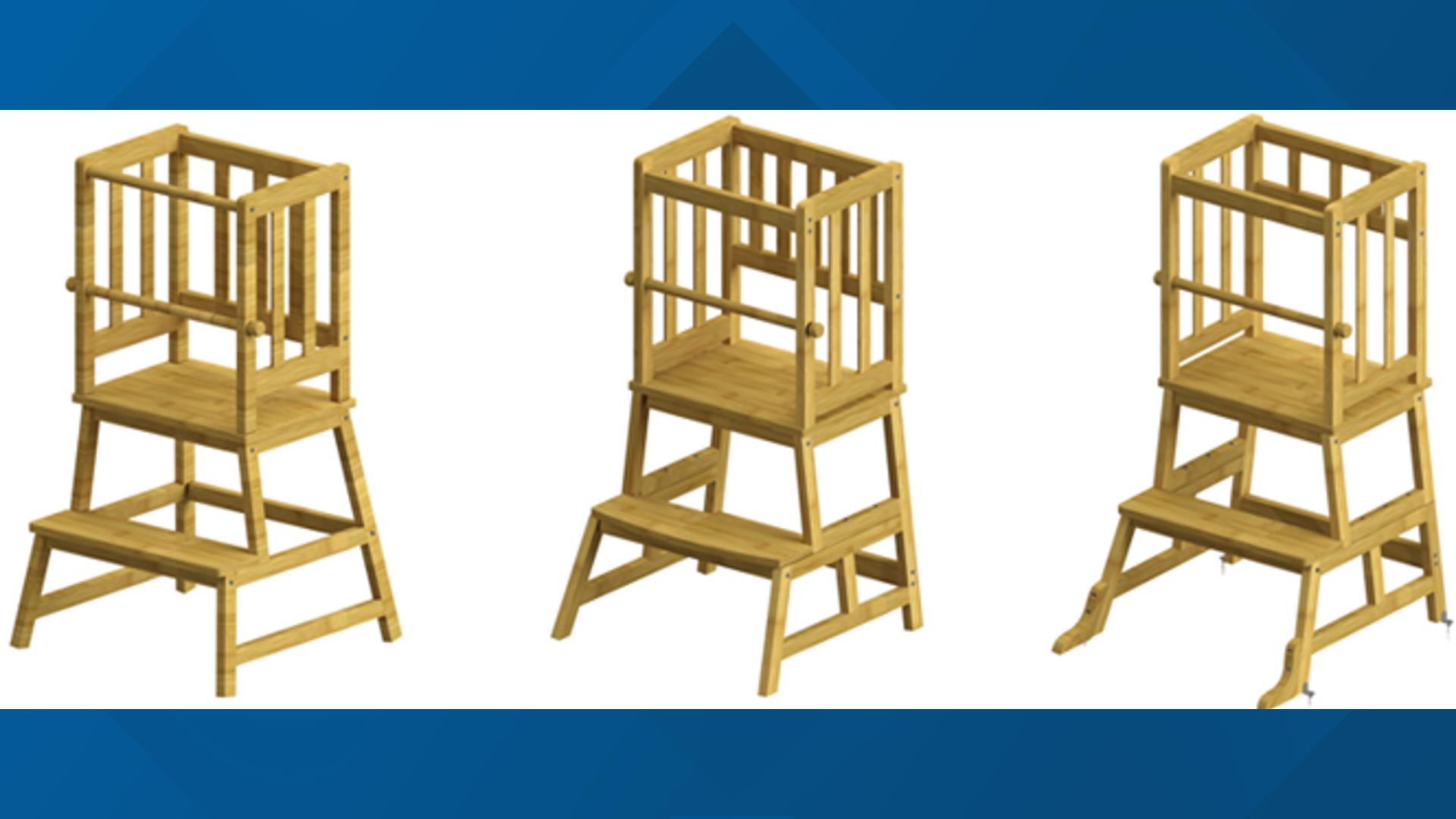 Warning for parents: 125,000 children’s tower stools recalled for ...