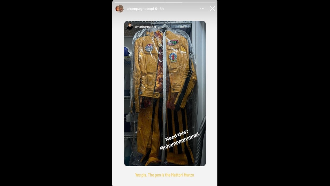 Uma Thurman Reacts to Drake's Explosive Hip-Hop Beef With 'Kill Bill ...