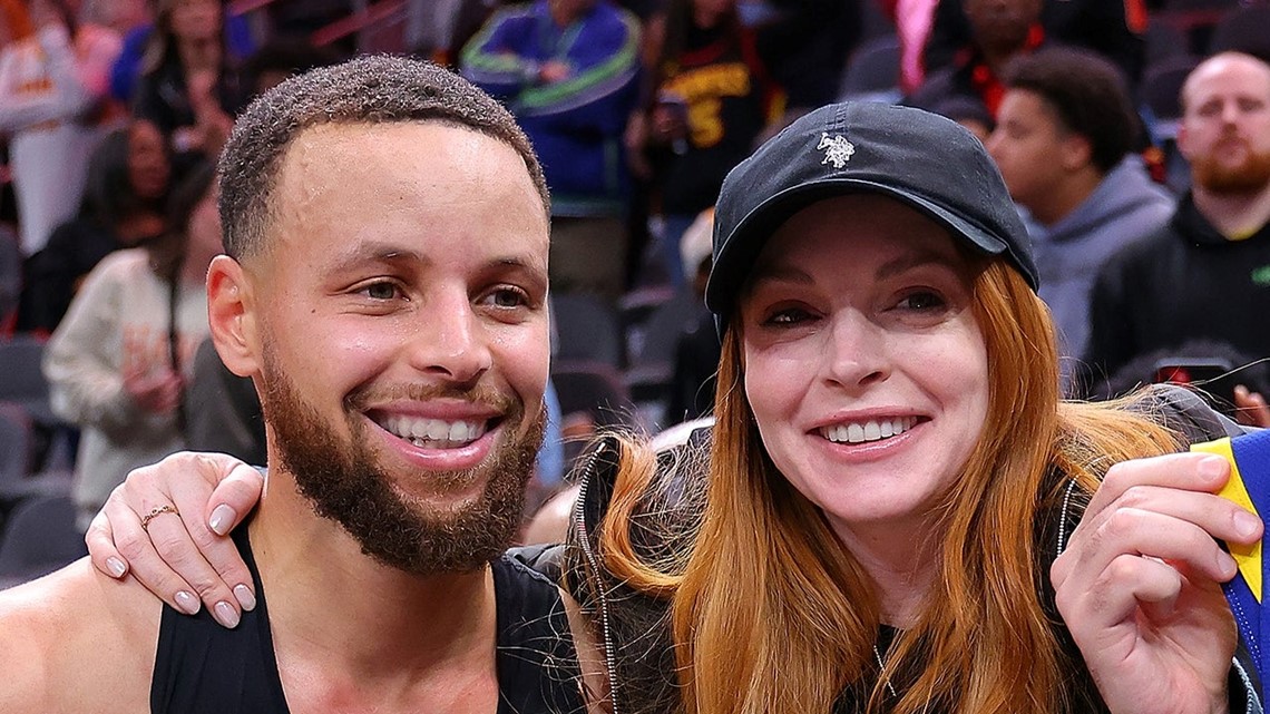 Steph Curry Reveals He’s the Godfather of Lindsay Lohan’s Son Luai ...