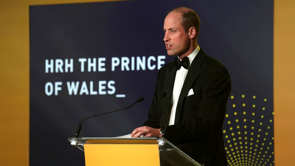 Prince William Briefly Mentions Kate Middleton in Speech Honoring ...