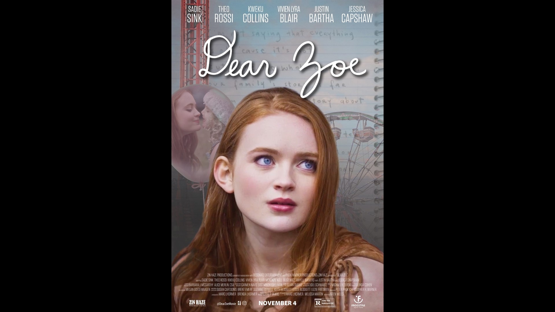 'Dear Zoe' Trailer: Sadie Sink Plays a Grieving Big Sister in New Film ...