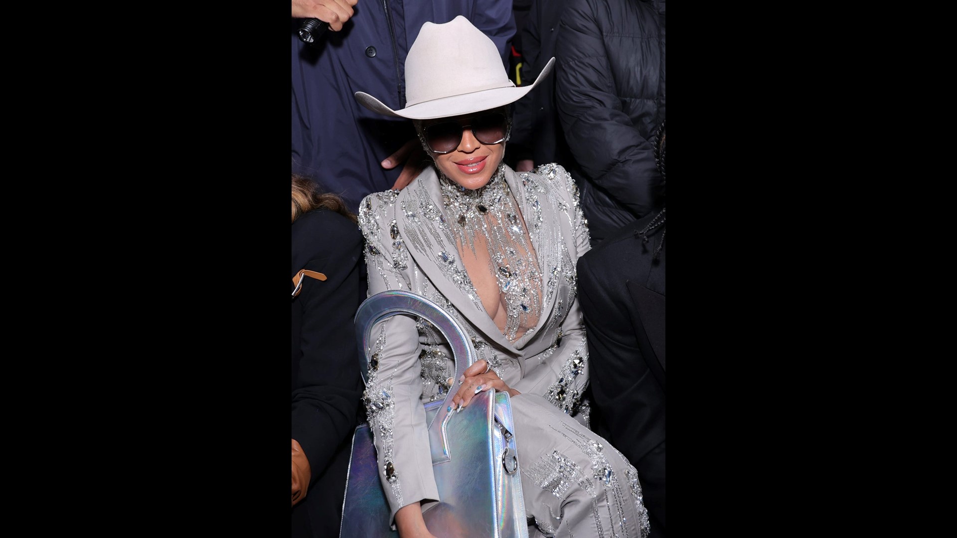 Beyoncé and Tina Knowles Support Solange's Son Julez as He Makes New York Fashion Week Debut ...