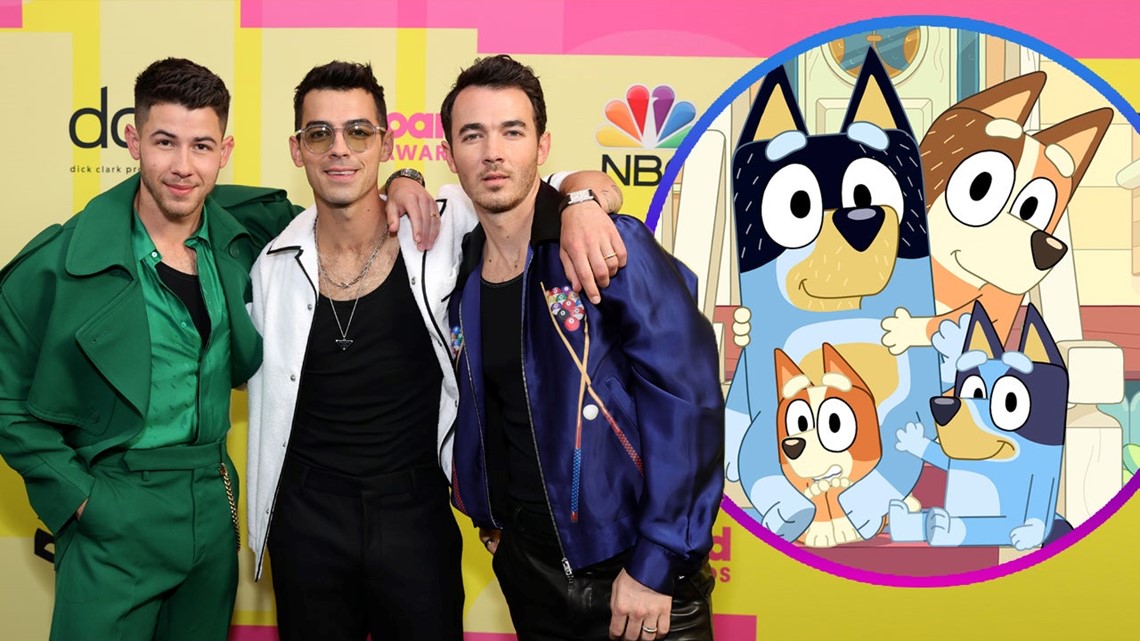 Jonas Brothers Go Full Dad Mode With Surprise 'Bluey' Intro During ...