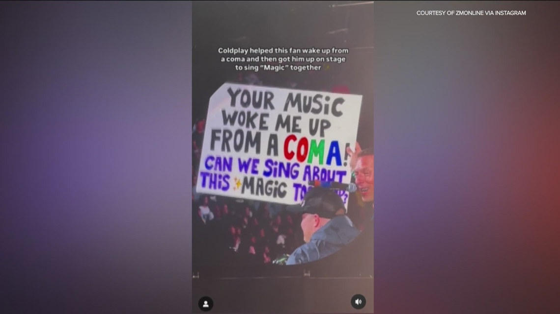 Minnesota man wakes up from coma after hearing Coldplay | kare11.com