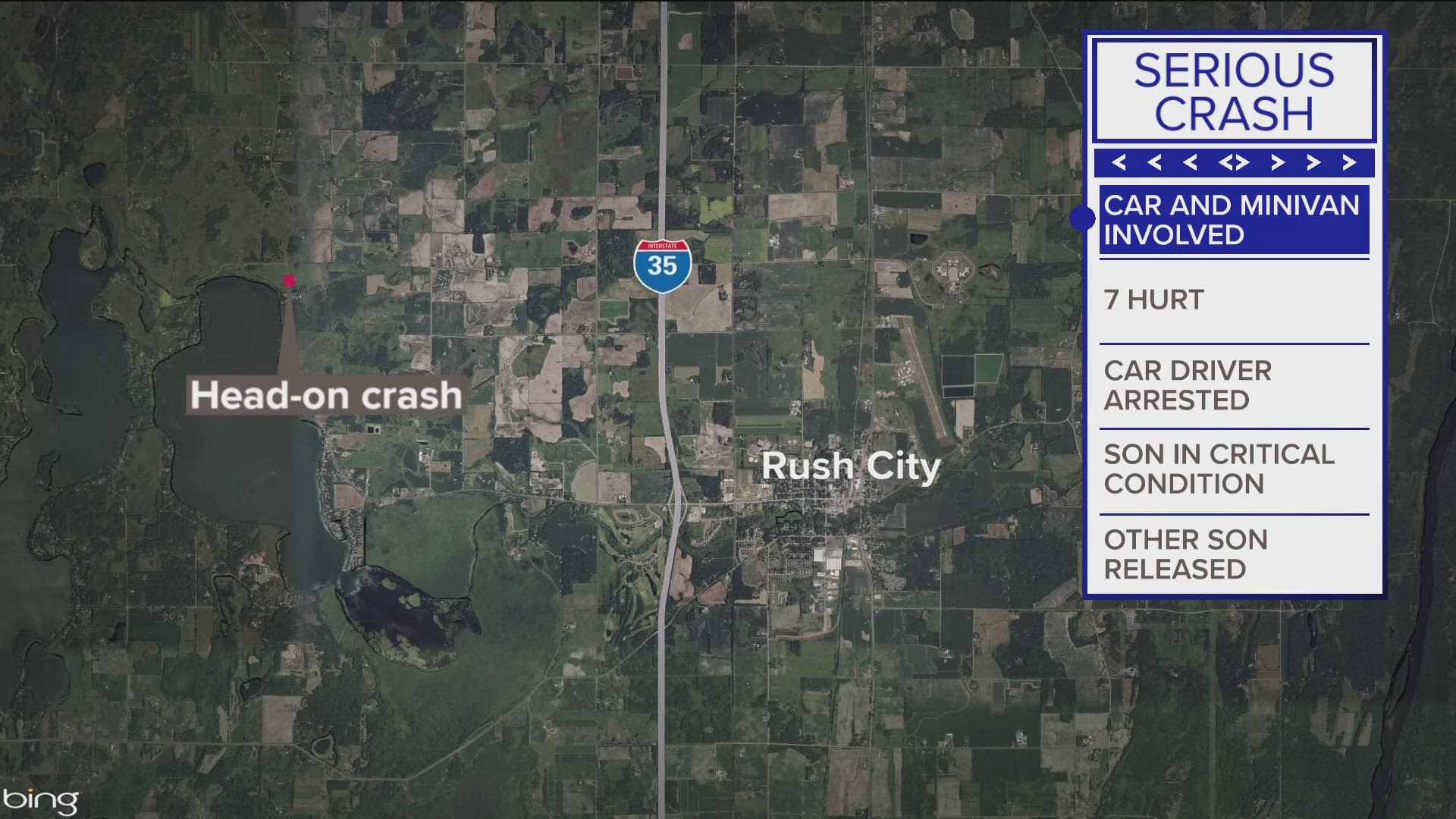 Crash near Rush City leaves multiple children hurt | kare11.com