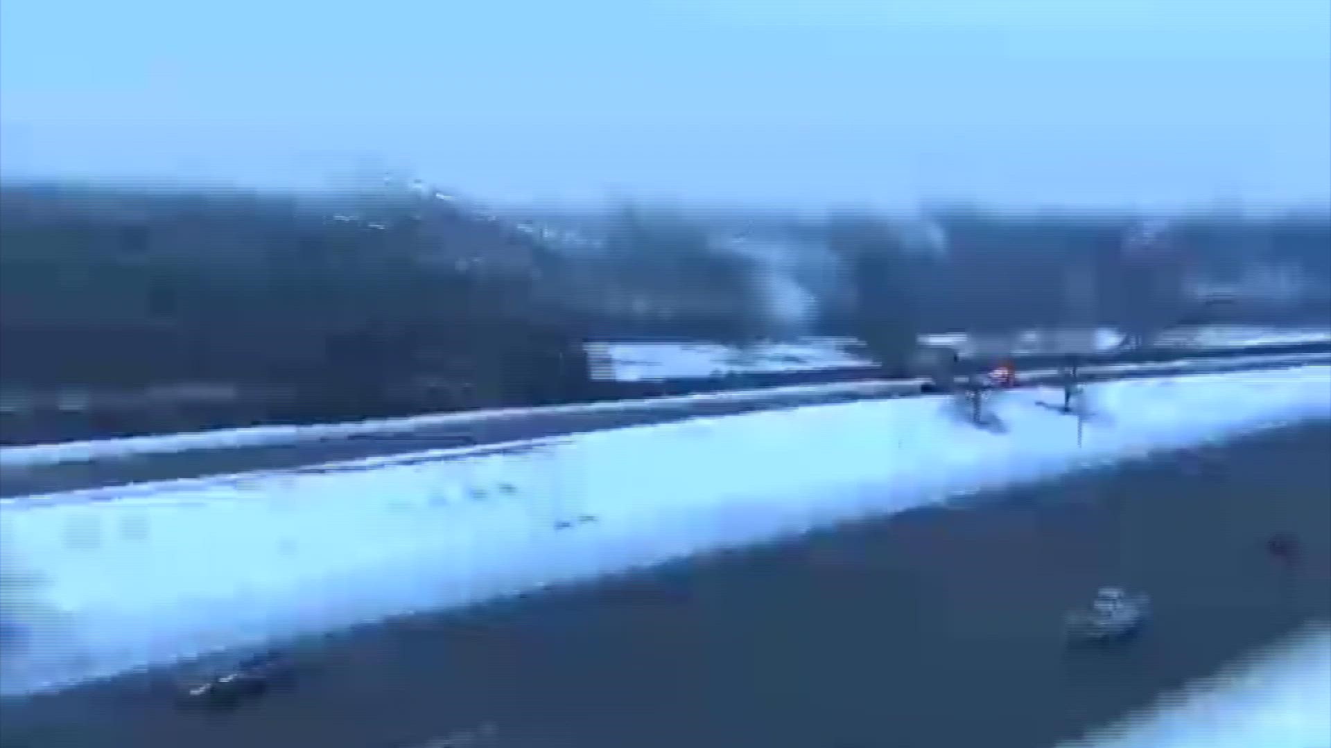 WATCH: Car flies off bridge following high-speed pursuit | kare11.com