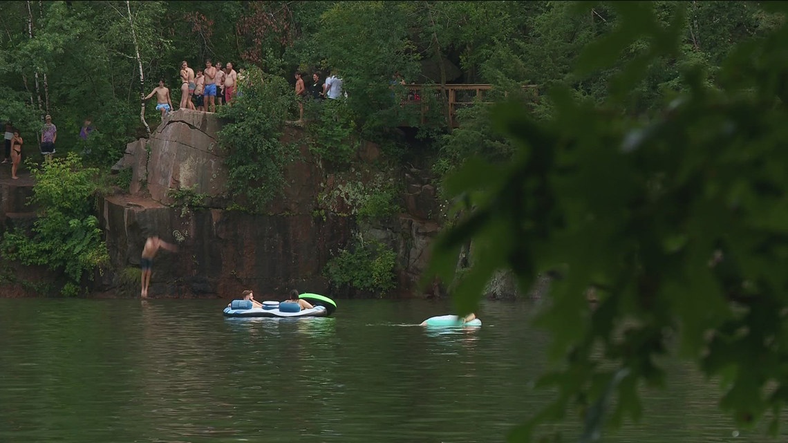 Teen dies after jumping off a 10-foot cliff at Quarry Park and Nature ...
