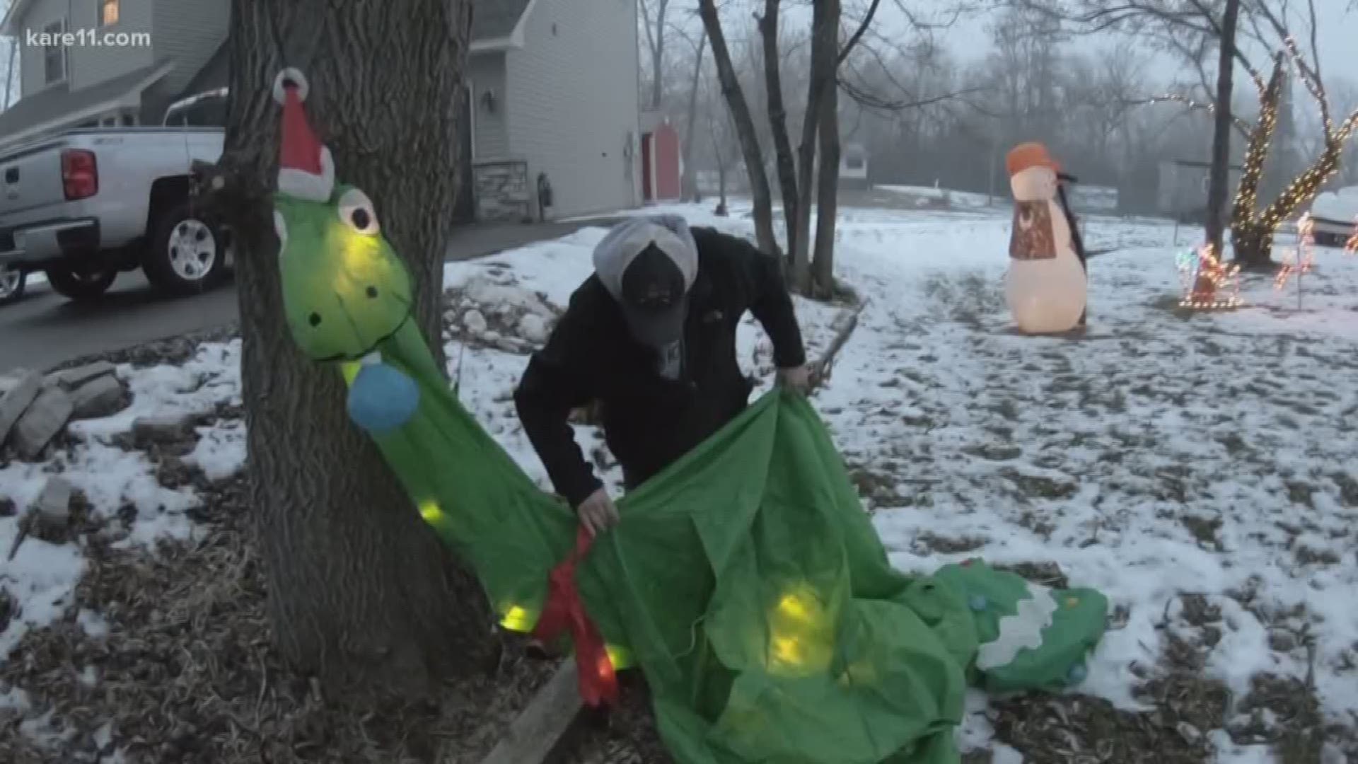 Watertown offers reward to catch Christmas vandals | kare11.com