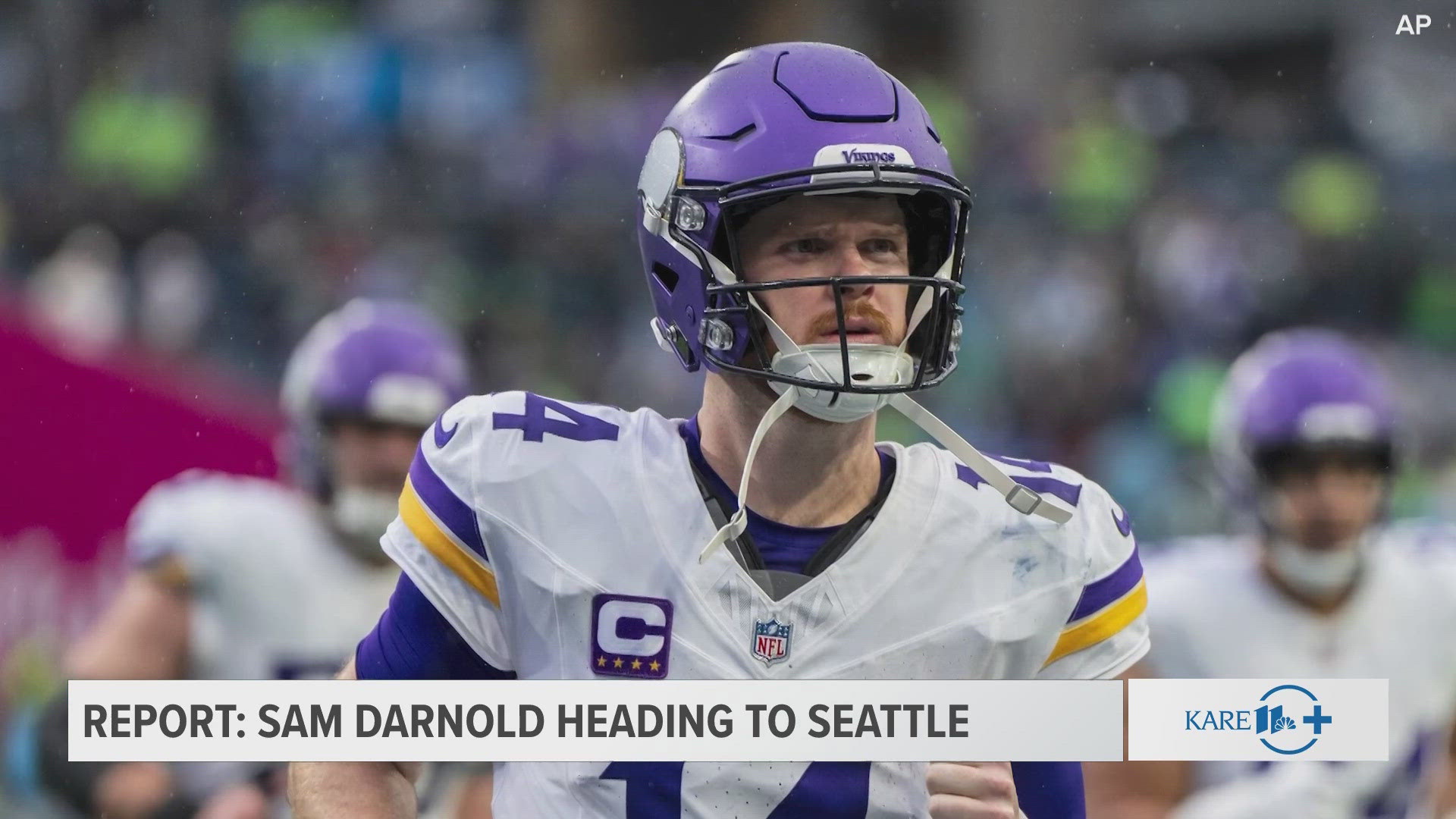 REPORT: Vikings QB Sam Darnold to sign with Seattle Seahawks | kare11.com