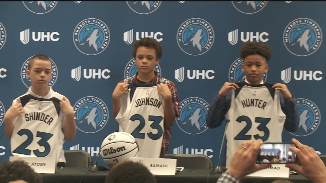 Timberwolves sign Twin Cities kids for Jr. Dream Team | kare11.com