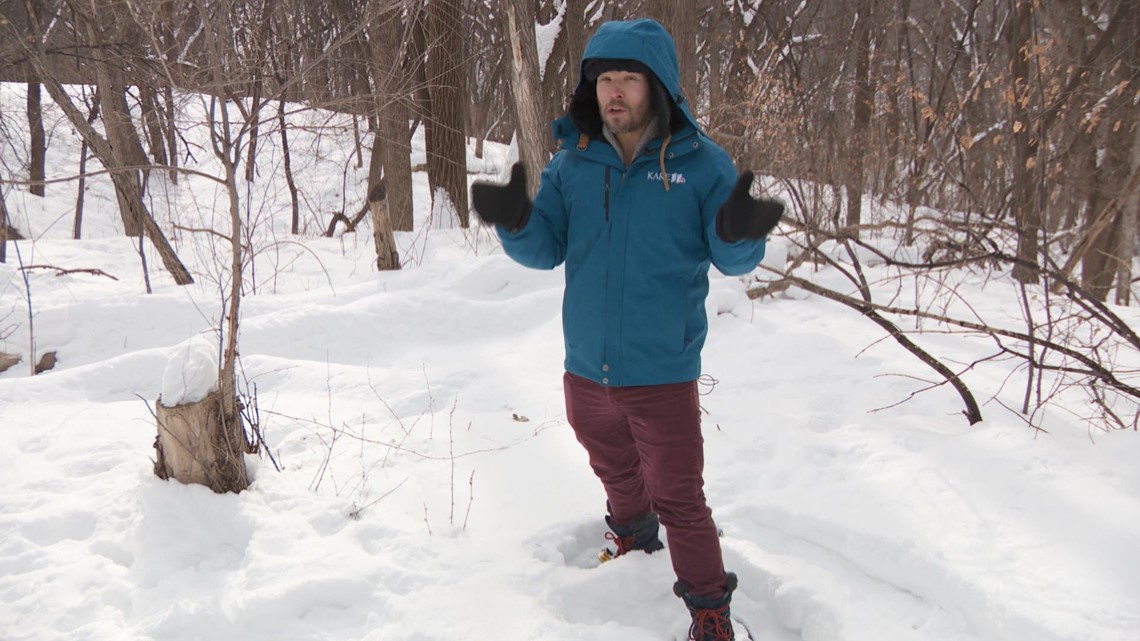 Sven Sundgaard goes snowshoeing at the National Wildlife Refuge ...