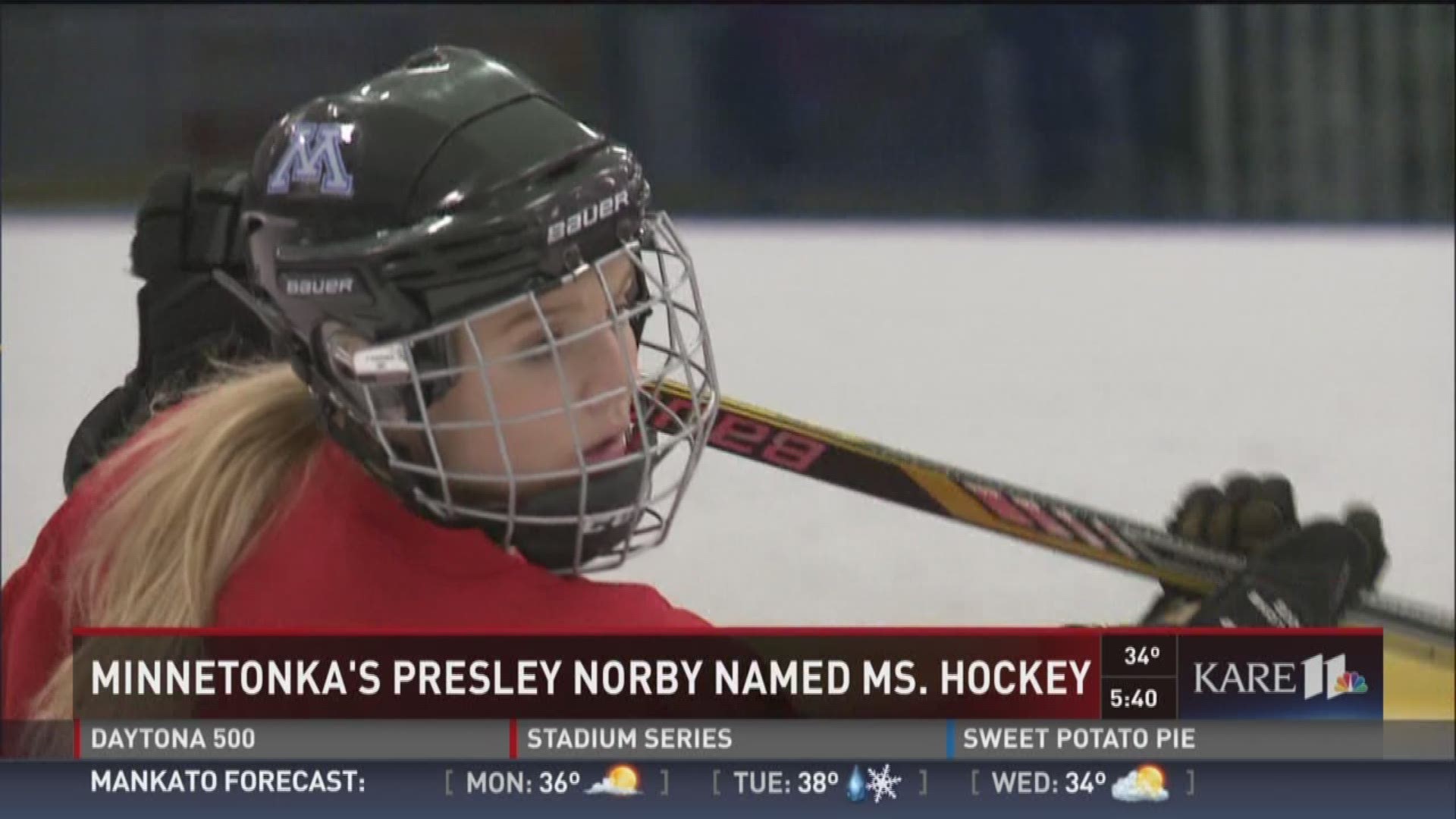 Minnetonka's Presley Norby named Ms. Hockey | kare11.com