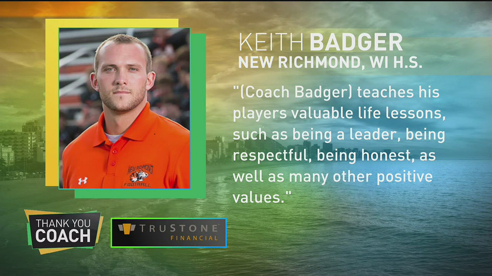 Thank you, Coach!: Keith Badger | kare11.com