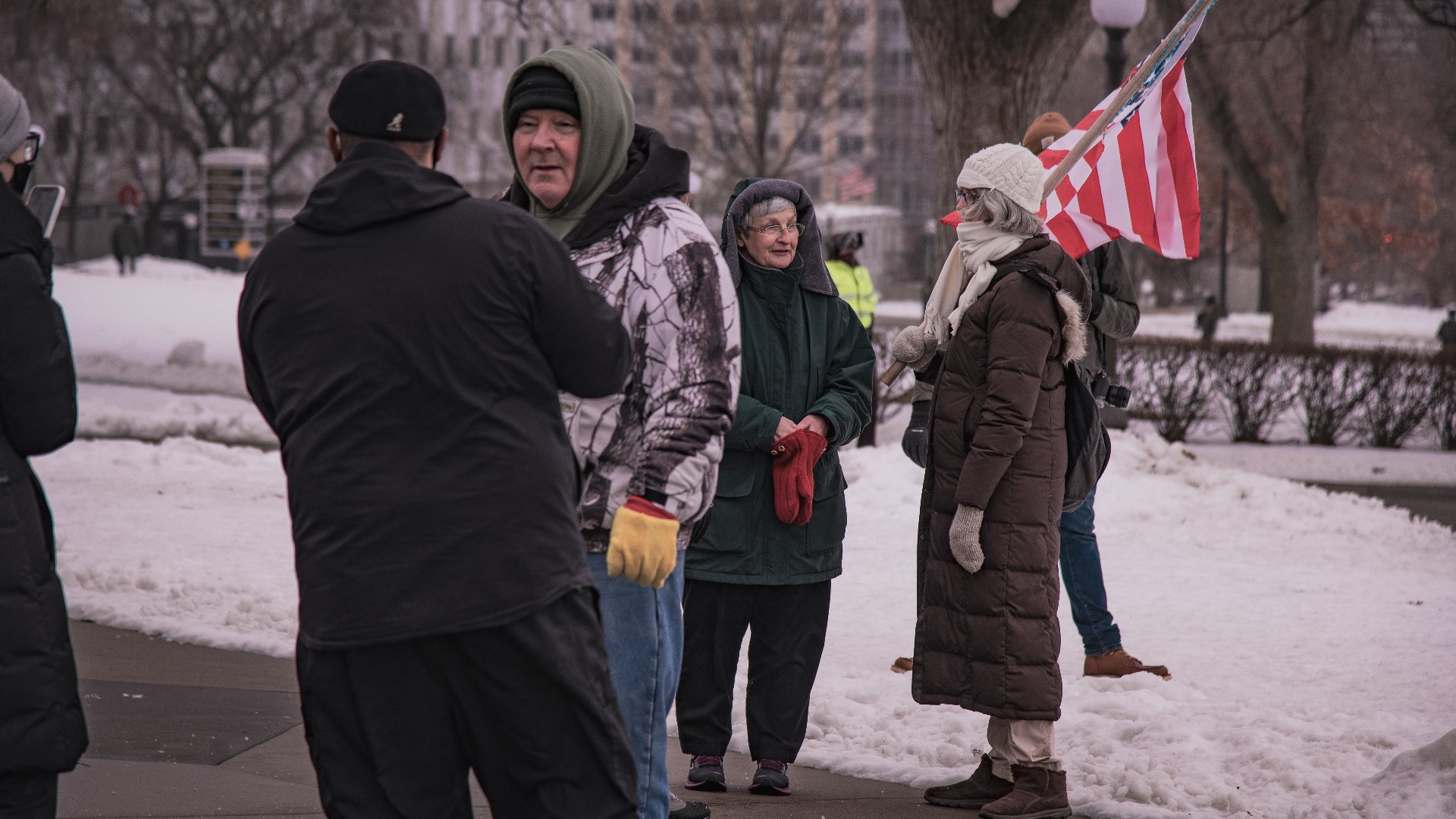 Small weekend protests at Minnesota Capitol, no arrests | kare11.com