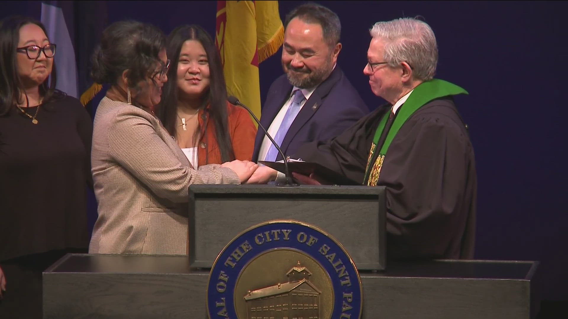 Kaohly Her sworn in as Saint Paul's mayor | kare11.com