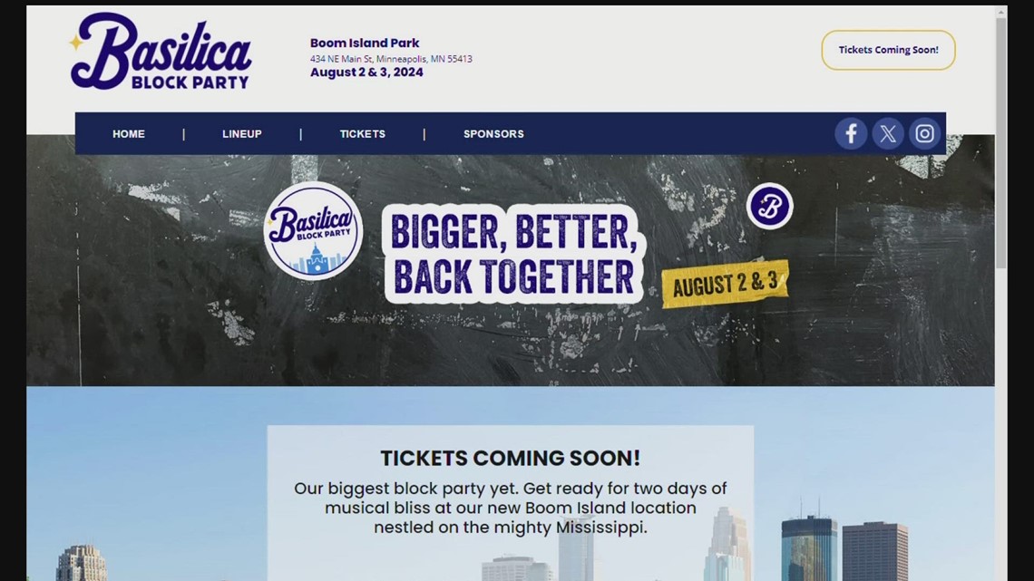 Basilica Block Party officially back in 2024, with a new location ...