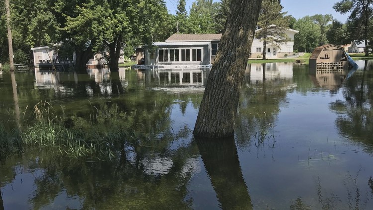 Flooding frustration continues in Waterville | kare11.com