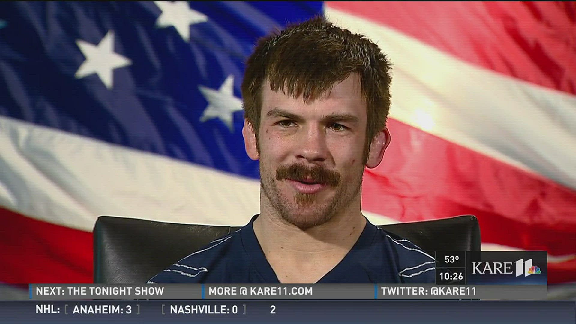 Chaska native Andy Bisek ready to wrestle at Olympics | kare11.com