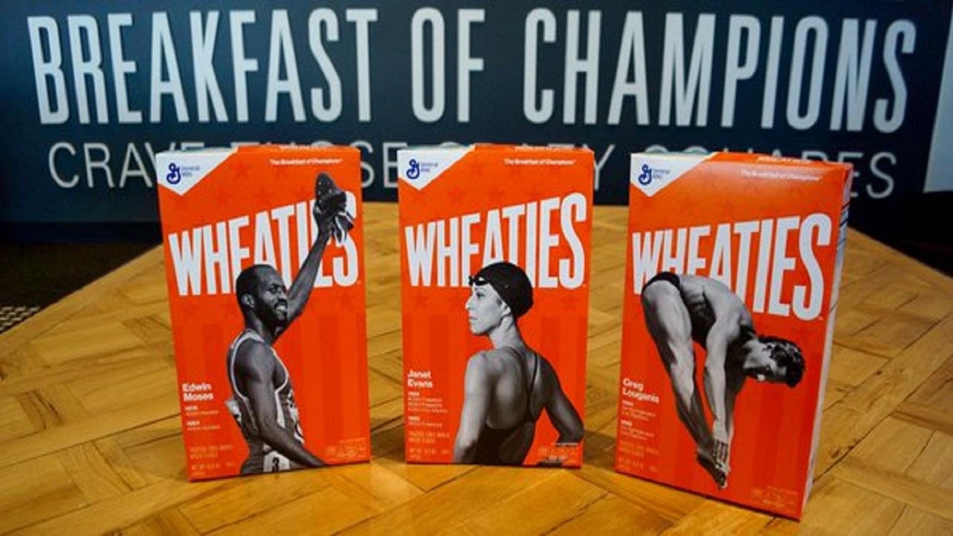Evans, Louganis, Moses get Wheaties boxes | kare11.com