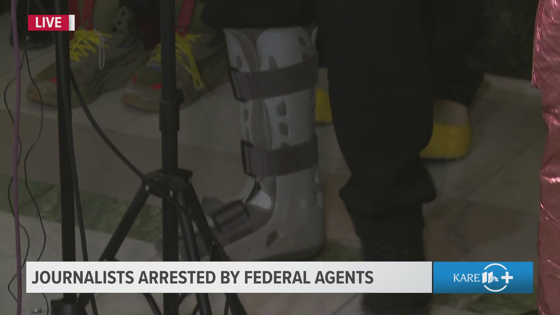 Journalist Shot by Federal Agents Speaks After Arrests of Don Lemon ...