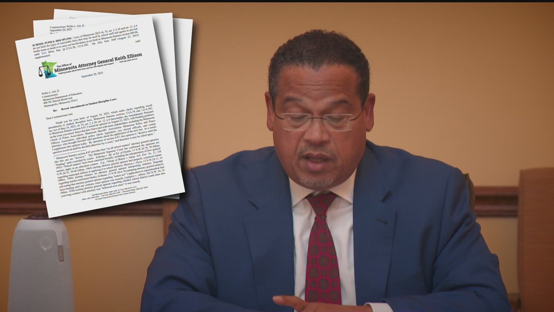 Attorney General Ellison issues revised opinion on use-of-force law at ...