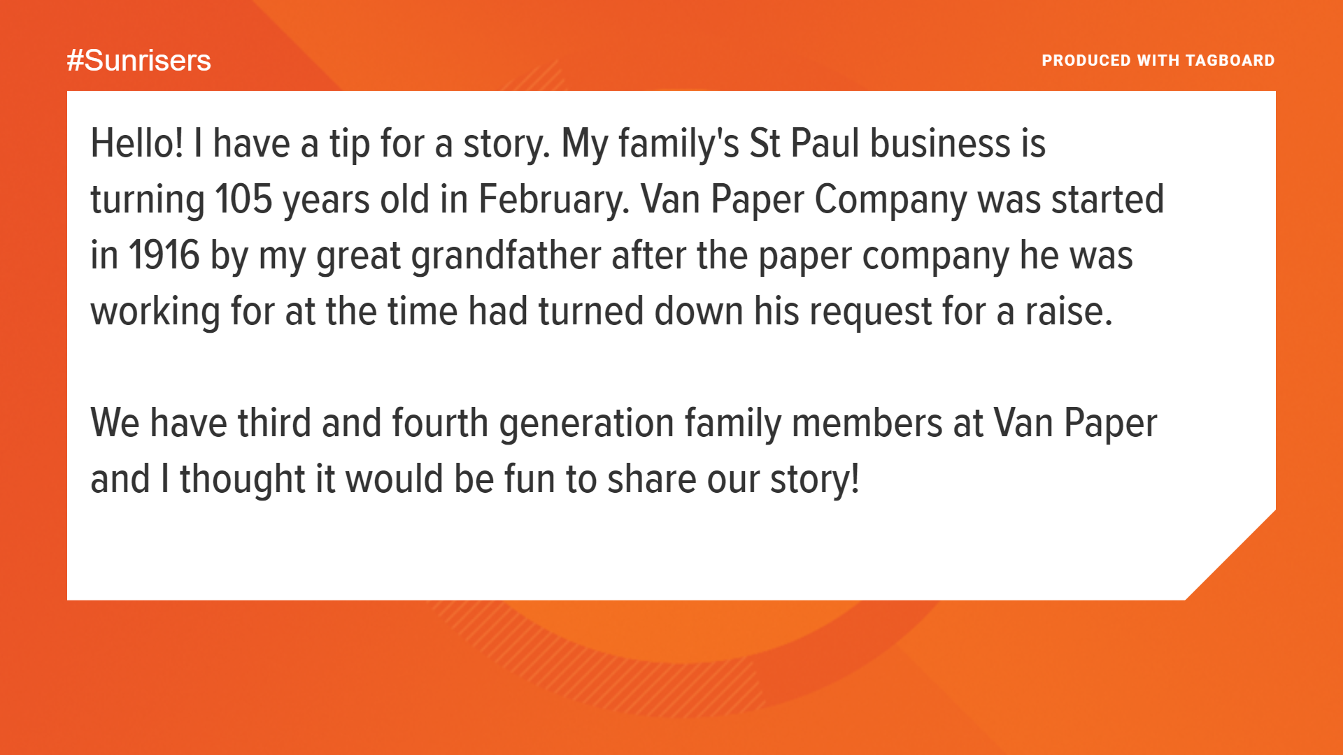 St. Paul's Van Paper Company celebrates 105 years in business | kare11.com