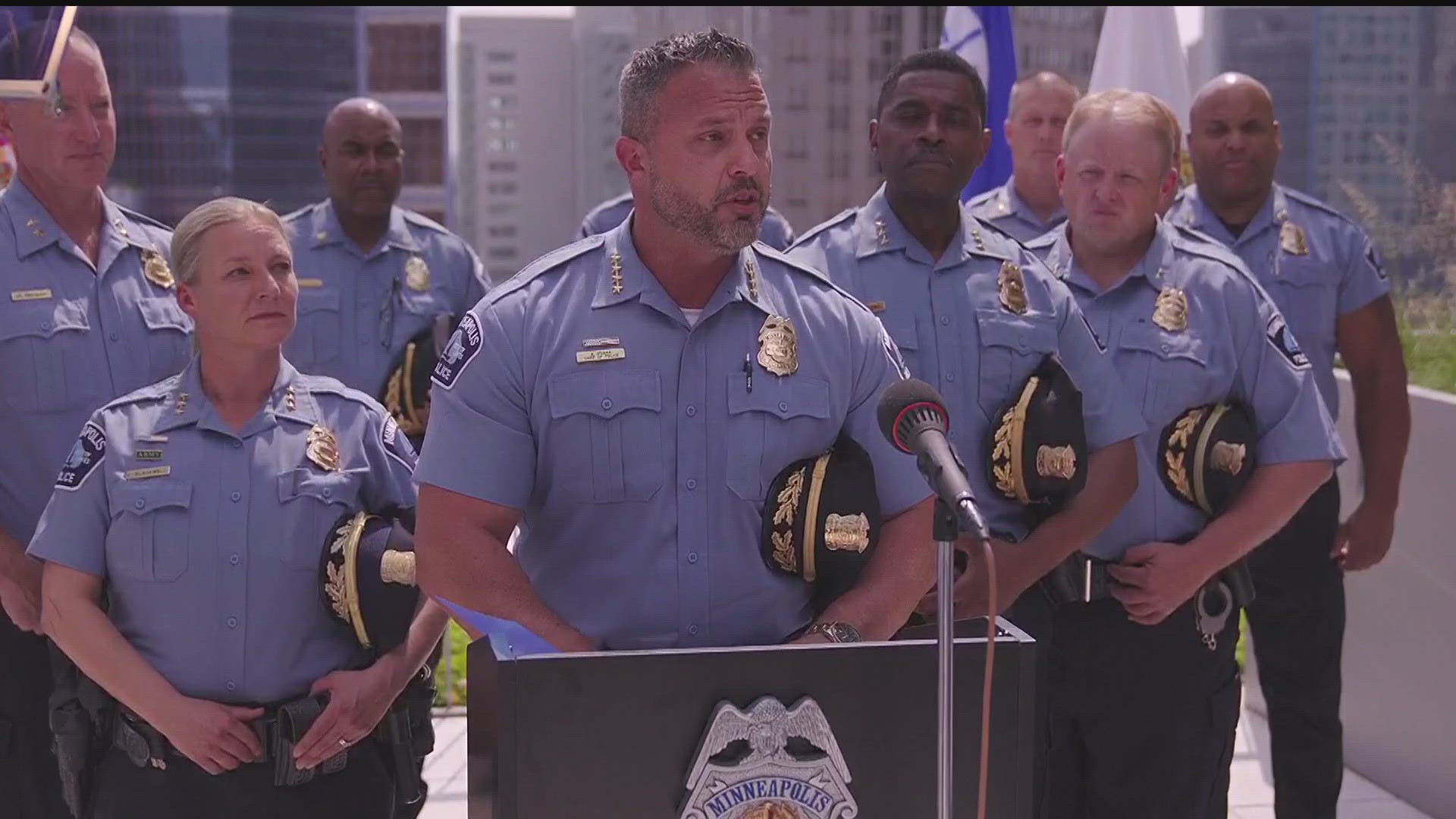 Minneapolis Police Chief Brian O'Hara announces structure changes to ...