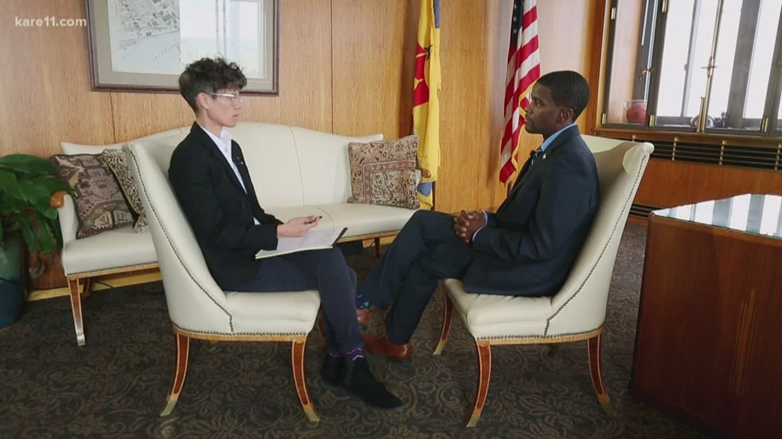 Melvin Carter talks racist threats, and gun violence, in one on one ...