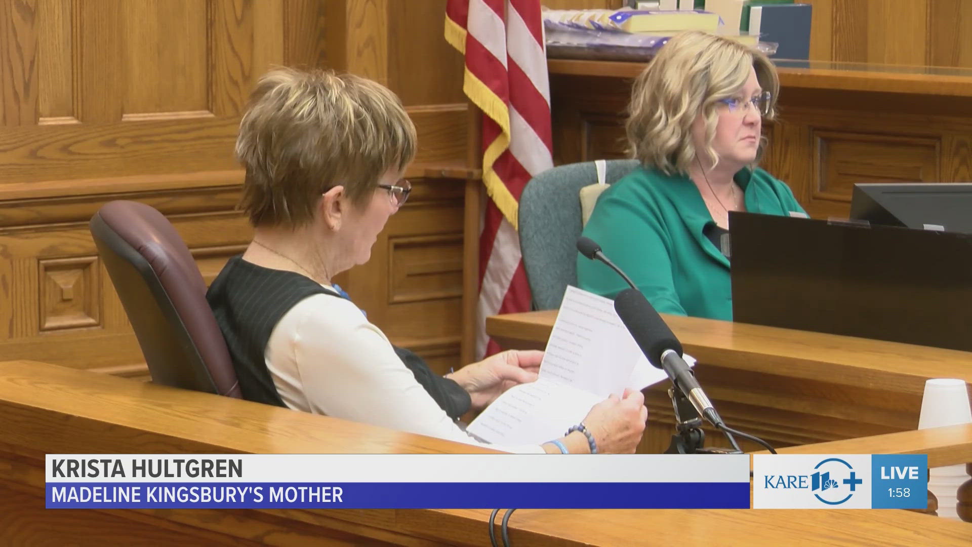 Mother of Madeline Kingsbury delivers emotional impact statement at ...