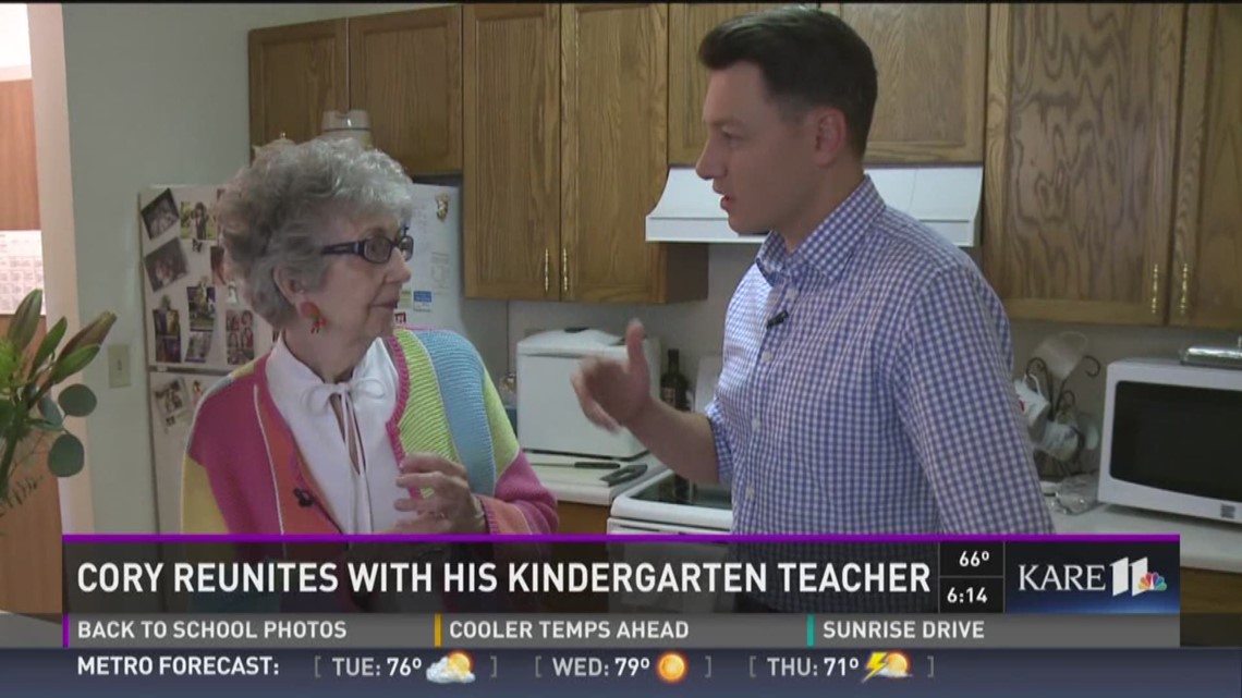 KARE 11's Cory Hepola reunites with beloved teacher | kare11.com