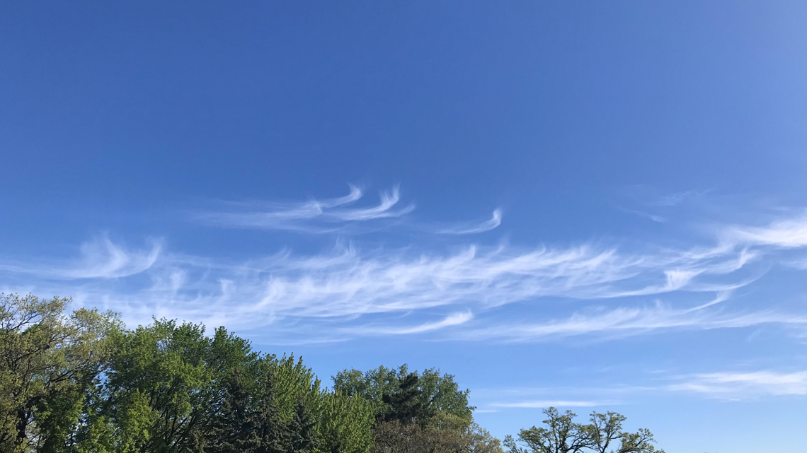 A 'Mare's Tail' in the sky may mean rain is on the way | kare11.com
