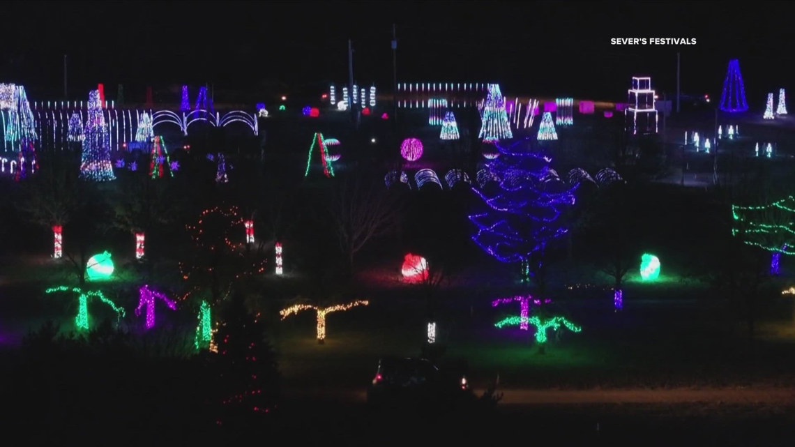 Severs holiday lights store