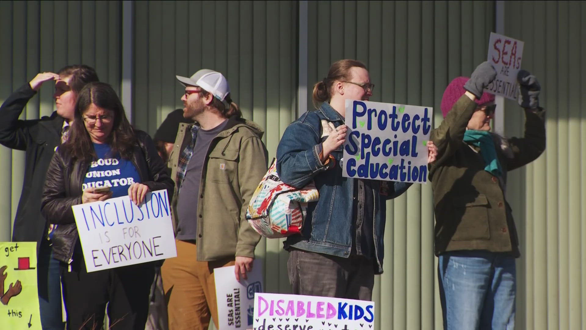 Minneapolis educators rally to protect programs amid cuts | kare11.com