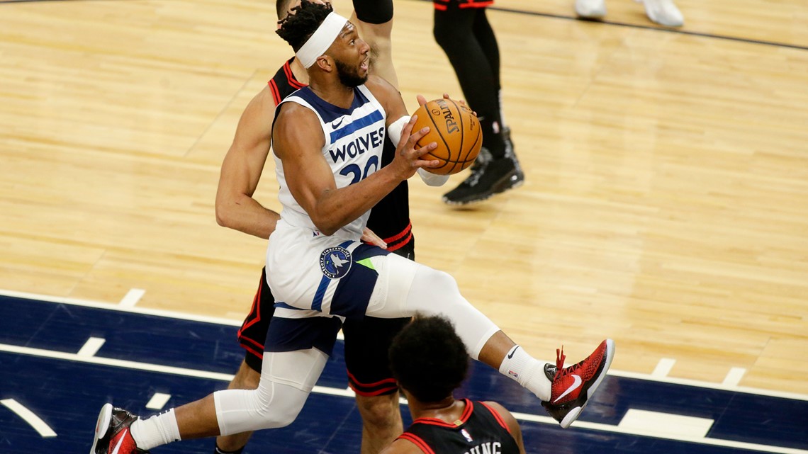 Towns, Russell push Wolves to 121-117 win against Bulls | kare11.com