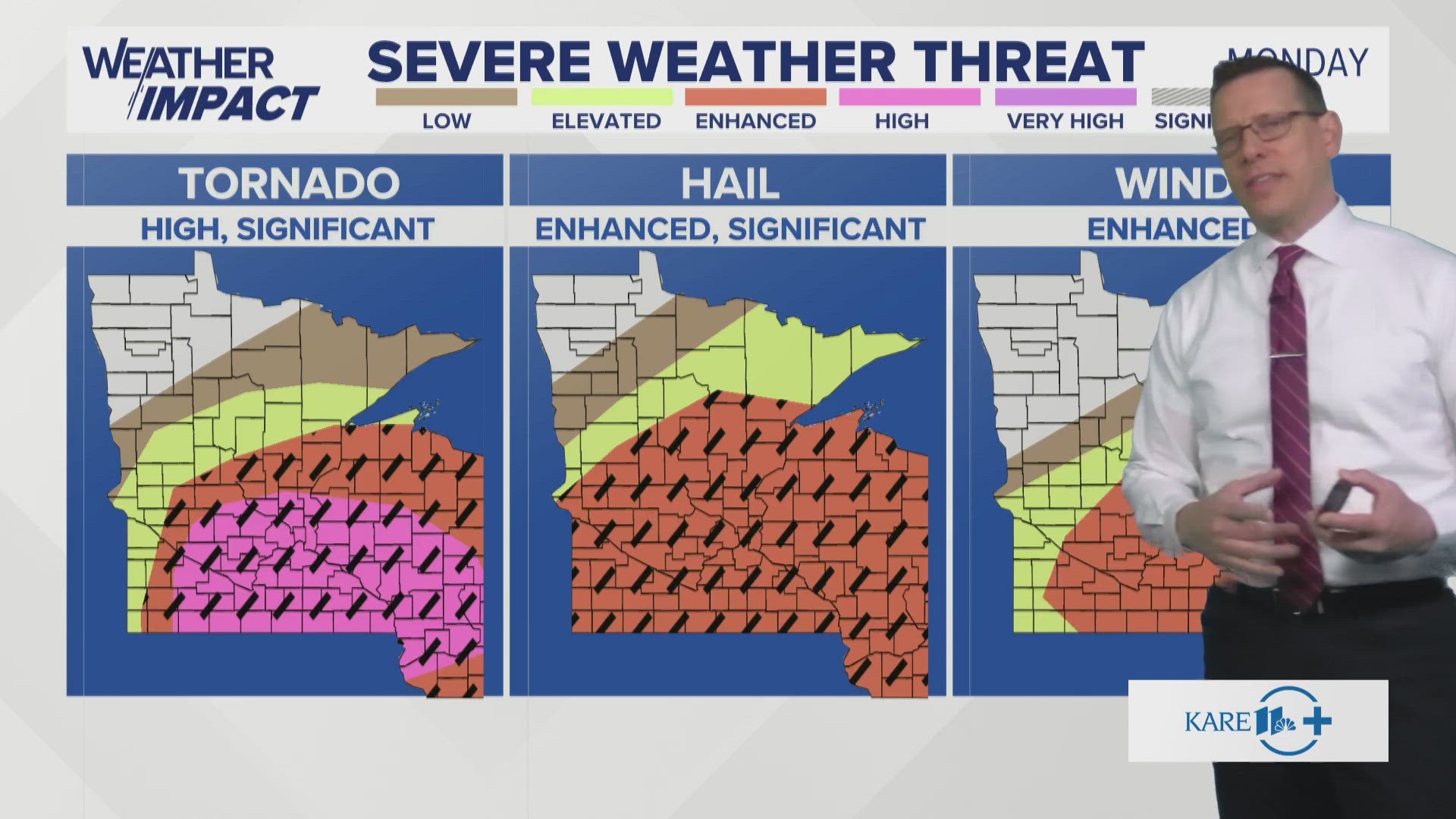 KARE 11 Weather Impact Alert: Late morning forecast | kare11.com