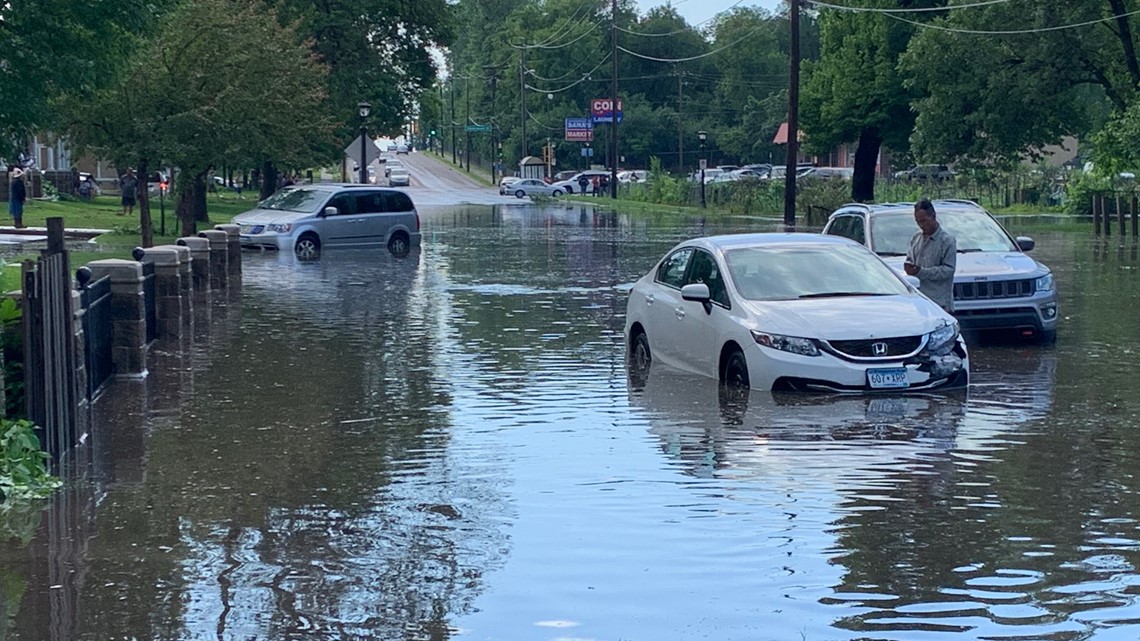 Slow-moving storms cause flooding in east St. Paul | kare11.com